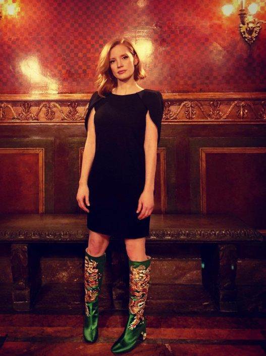 Crvenokosa glumica održala posebnu modnu reviju: Jessica Chastain u ...