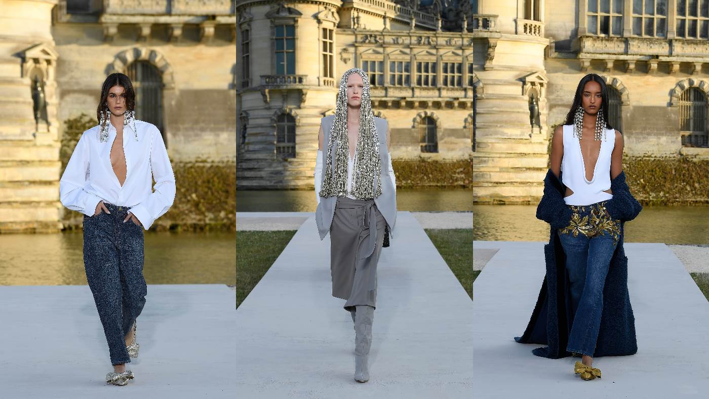 Farmerke kao visoka moda na Valentino reviji | Elle