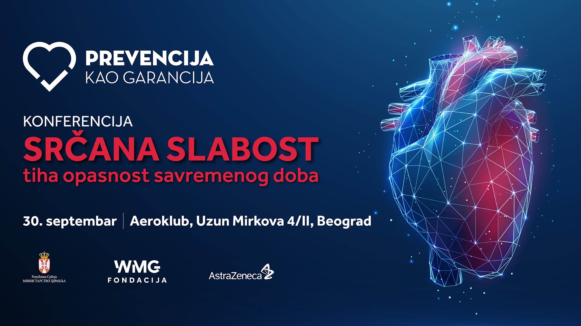 WMG fondacija organizuje konferenciju „Srčana slabost – tiha opasnost ...